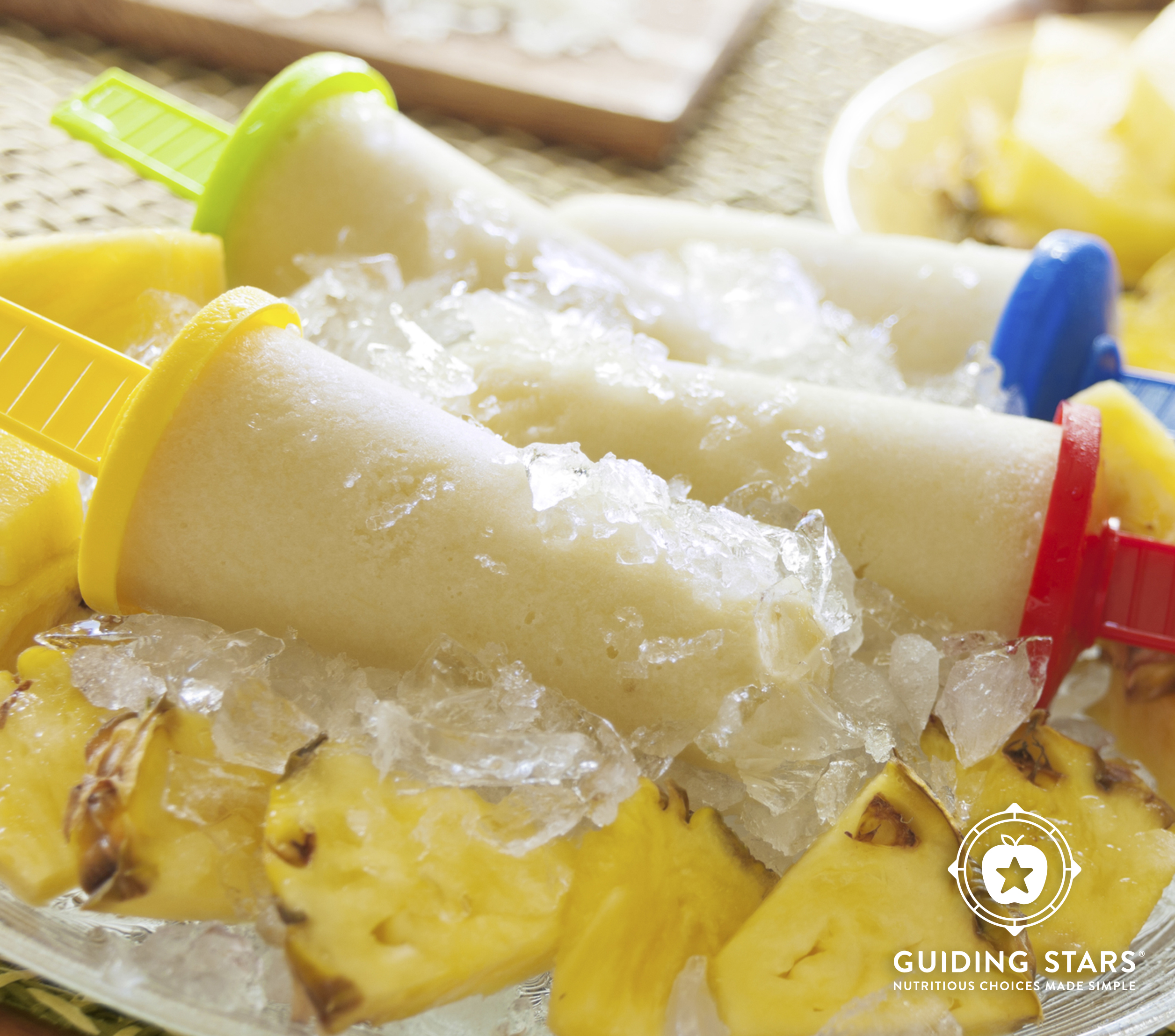 Pina Colada Pudding Pops - Hannaford Snack Pals