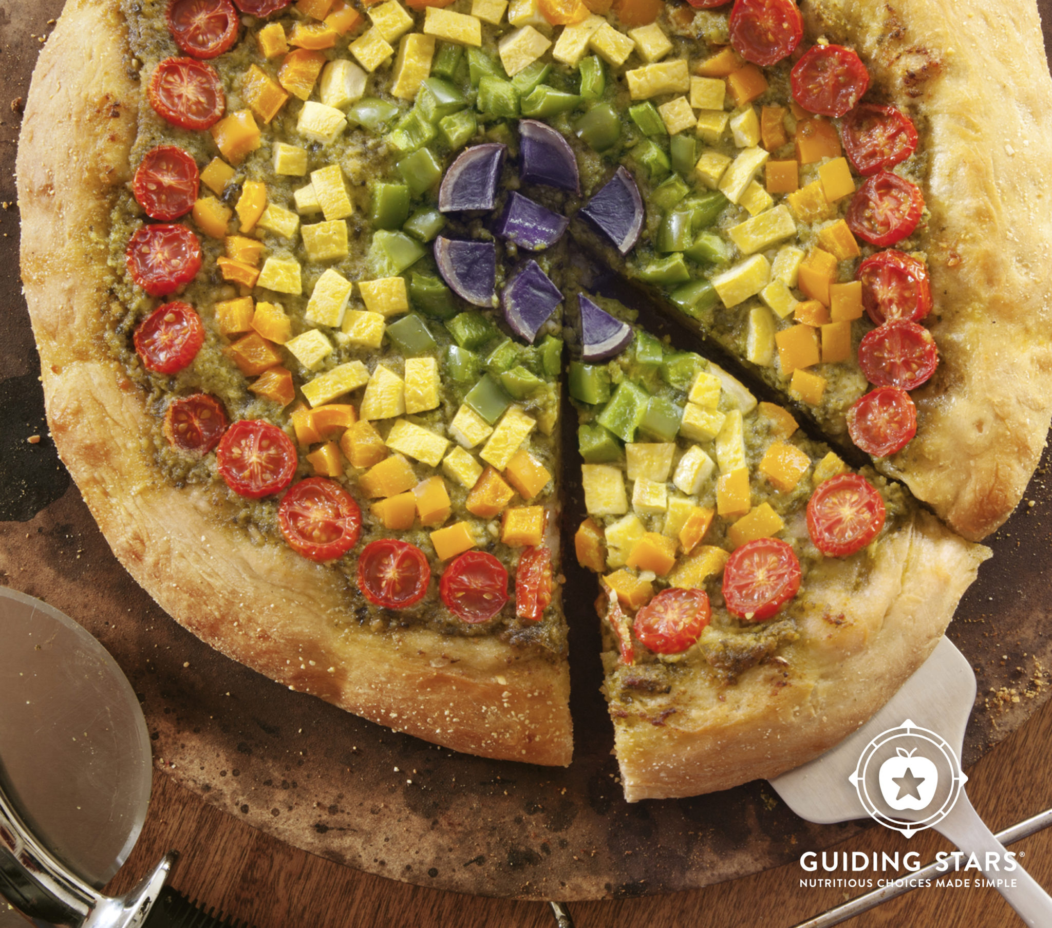 Rainbow Pizza - Hannaford Snack Pals