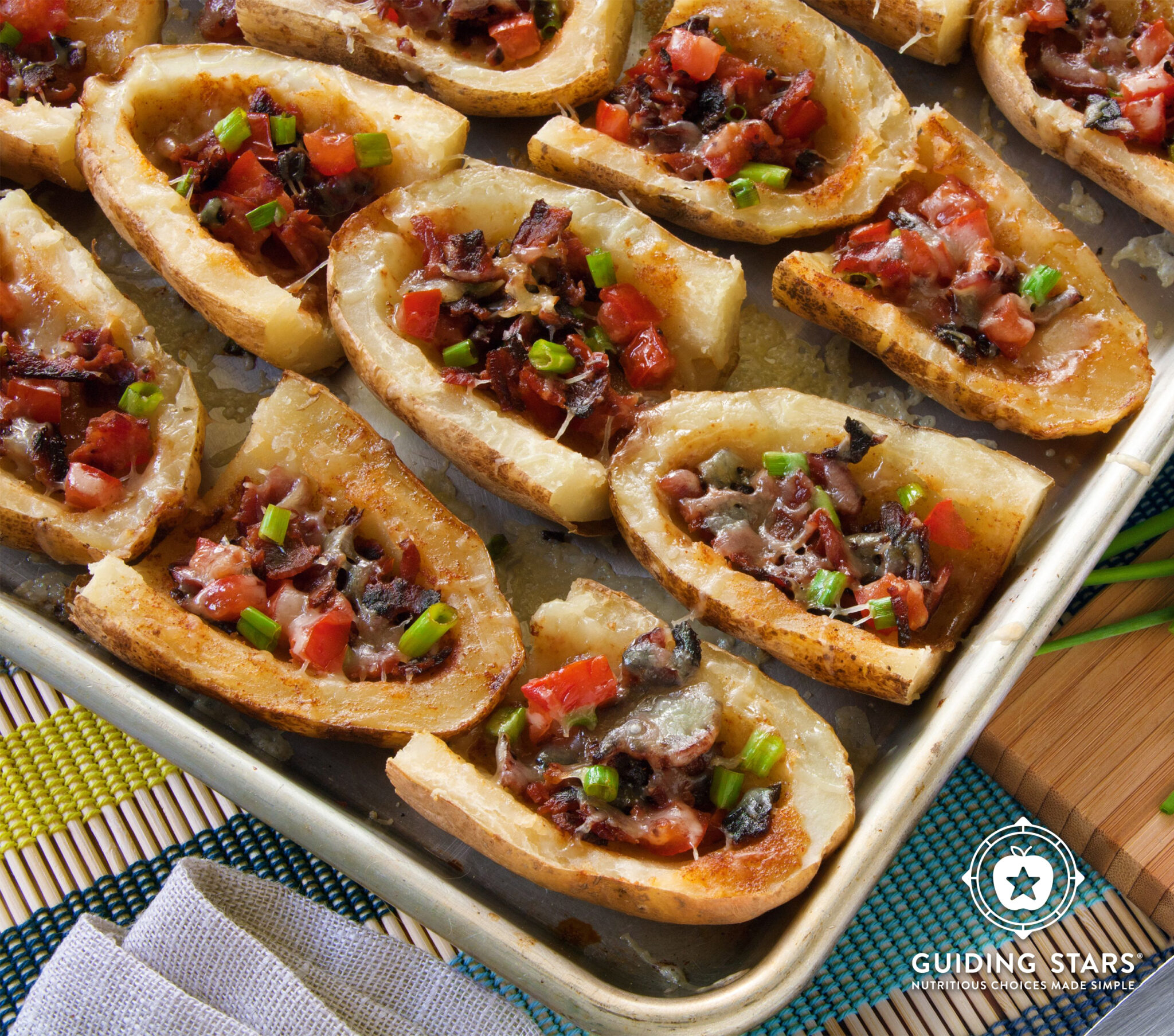 Southwestern Potato Skins - Hannaford Snack Pals
